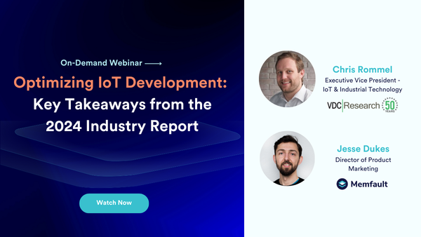 Optimizing IoT Development: Key Takeaways from the 2024 Industry Report Optimizing IoT Development: Key Takeaways from the 2024 Industry Report
